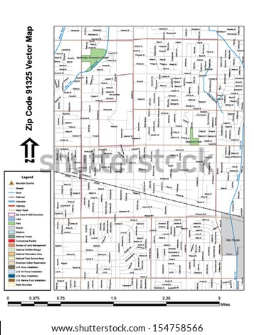 NORTHRIDGE-MAP Stock Vector Images - Avopix.com