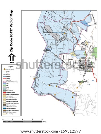 LOMPOC-MAP Stock Vector Images - Avopix.com