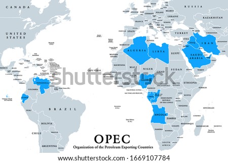 OPEC-MAP Stock Vector Images - Avopix.com