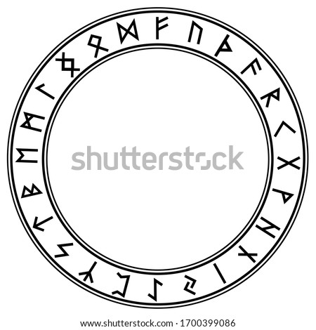 RUNES-CIRCLE Stock Vector Images - Avopix.com