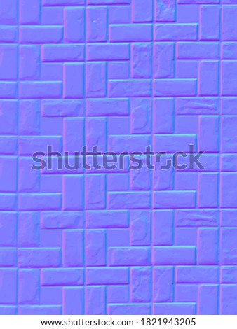 BRICK-WALL-NORMAL-MAP Stock Vector Images - Avopix.com
