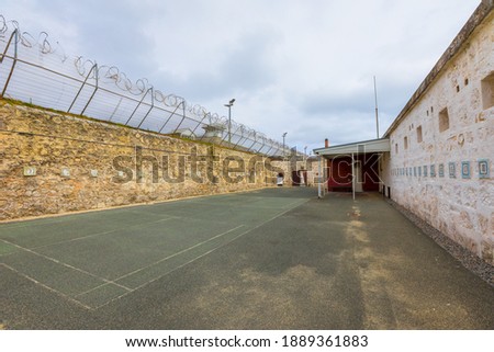 PRISON-COURTYARD Stock Photos and Images - Avopix.com