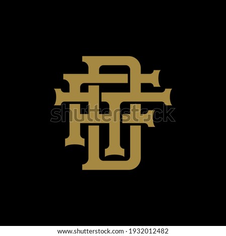 DTF-LOGO Stock Vector Images - Avopix.com