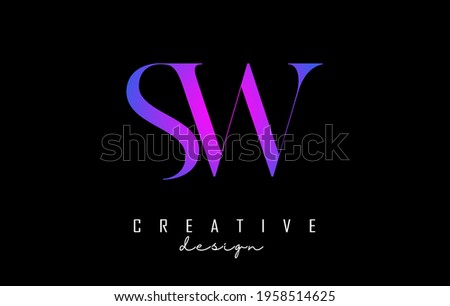 SW-FONT Stock Vector Images - Avopix.com