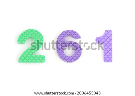 NUMBER-261 Stock Photos and Images - Avopix.com