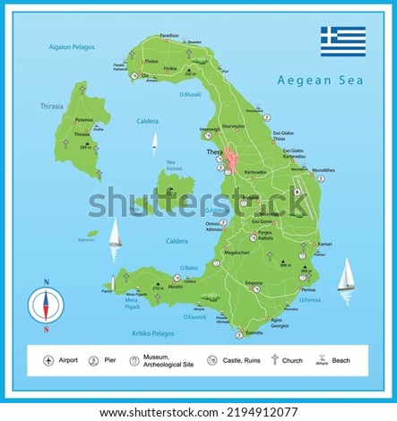 THIRA-MAP Stock Vector Images - Avopix.com