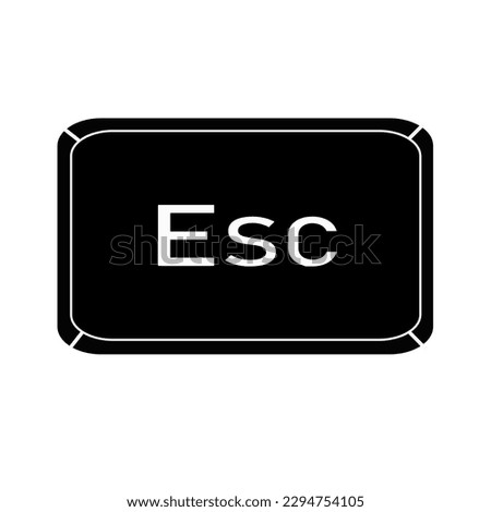 ESC-BUTTON-SYMBOL Stock Vector Images - Avopix.com