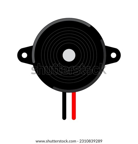 PIEZO-BUZZER-SYMBOL Stock Vector Images - Avopix.com