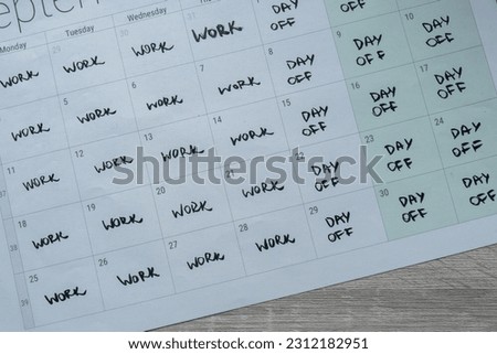 SHORT-WORK-WEEK Stock Photos and Images - Avopix.com