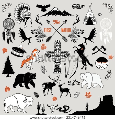 FIRST-NATIONS-PEOPLE Stock Vector Images - Avopix.com