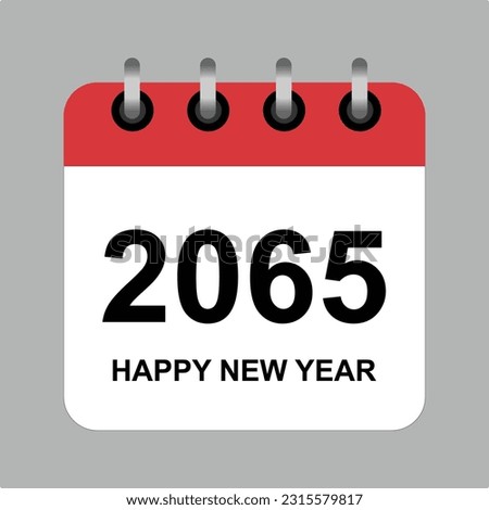 2065-CALENDAR Stock Vector Images - Avopix.com