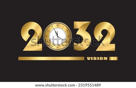 HAPPY-NEW-YEAR-2032 Stock Vector Images - Avopix.com