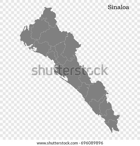 SINALOA-MAP Stock Vector Images - Avopix.com