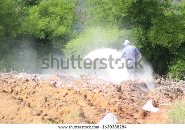 Image Depicting Process Preparing Soil Planting Stock Photo 1630388284 ...