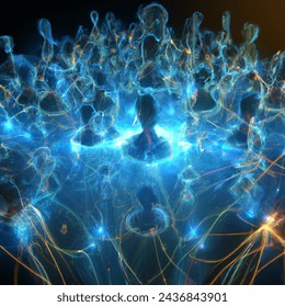Decentralized Ai Training Model AI-generated image 2494509127 ...