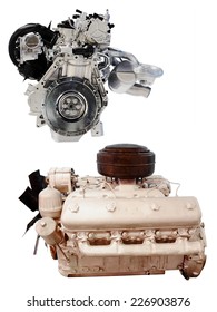 Image Engine Under White Background Stock Photo 226903876 | Shutterstock