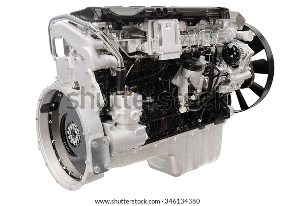 Image Engine Under White Background Stock Photo 346134380 | Shutterstock