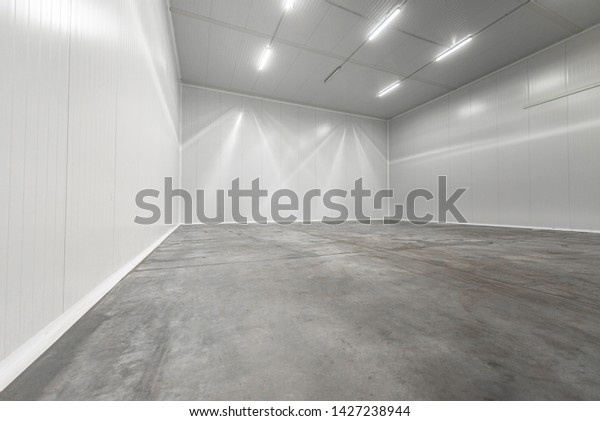 Image Large Empty Factory Cold Room Stock Photo (Edit Now) 1427238944