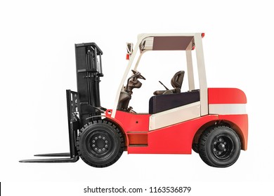 19,586 Forklift white background Images, Stock Photos & Vectors ...