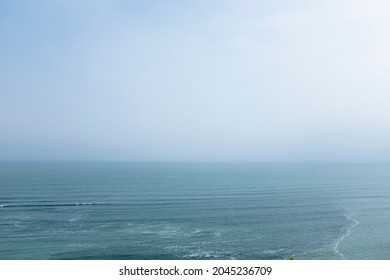 Image Peruvian Ocean Lima Calm Blue Stock Photo 2045236709 | Shutterstock