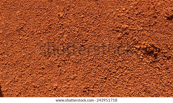 Image Red Soil Texture Stock Photo (Edit Now) 243951718