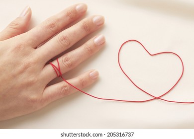 Image Red Thread Stock Photo 205316737 | Shutterstock