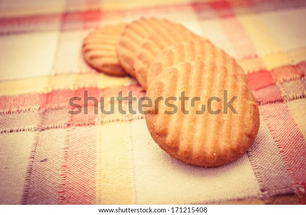 Image Some Biscuits On Table Stock Photo 171215408 | Shutterstock