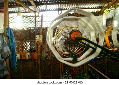 Image Spool Threads Inside Silk Weaving Stock Photo 1170411985 ...