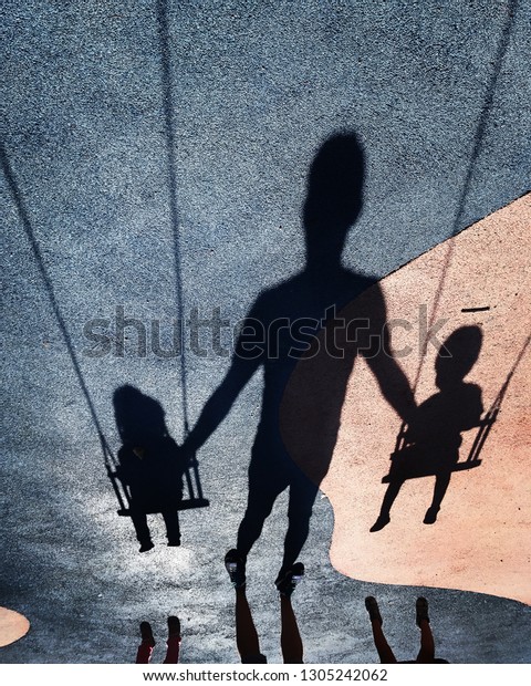 Image Upside Down Shadows On Floor Stock Photo 1305242062 | Shutterstock