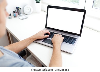 4,420 Laptop office over shoulder Images, Stock Photos & Vectors ...