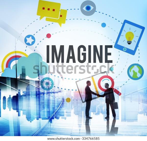 Imagine Imagination Ideas Innovate Thinking Concept Stock Photo ... Imagine Imagination Ideas Innovate Thinking Concept Stock Photo ...
