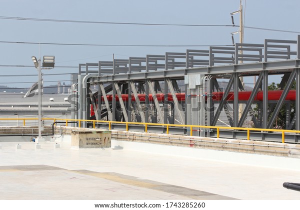 Imc Conduit Pull Box Install Pipe Stock Photo 1743285260 | Shutterstock