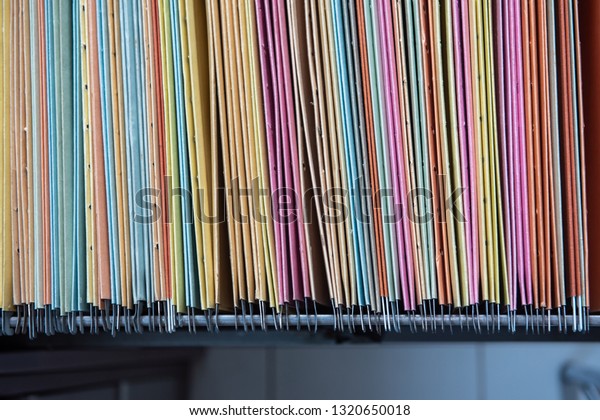 Important Documents Files Placed Filing Cabinet Stock Photo 1320650018 ...