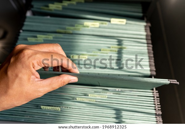 Important Documents Files Placed Filing Cabinet Stock Photo 1968912325 ...