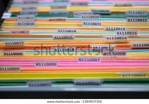 Important Documents Placed Office Filing Cabinet Stock Photo 1384859396 ...
