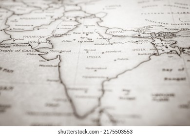 India On Map Background Stock Photo 2175503553 | Shutterstock