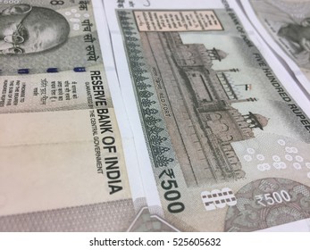 Indian Note Background Stock Photo 525605632 | Shutterstock