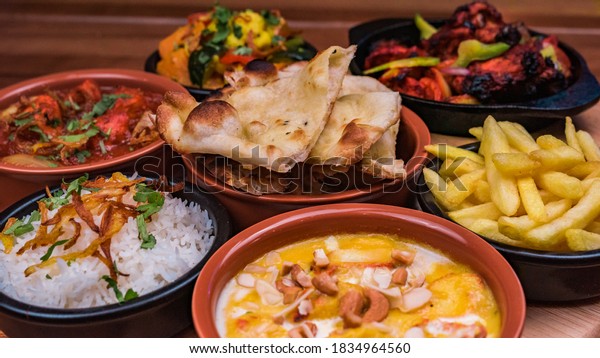 Indian Tapas Selection Currys Stock Photo 1834964560 | Shutterstock
