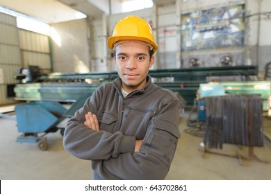 Industrial Machine Operator Posing Stock Photo 643702861 | Shutterstock