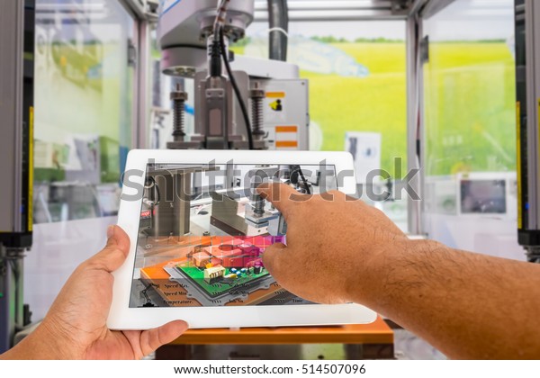 Industry 40 Augmented Reality Industry Concept Stock Photo (Edit Now ...