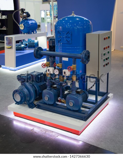 Industry Water Pump Module Set Package Stock Photo 1427366630 ...