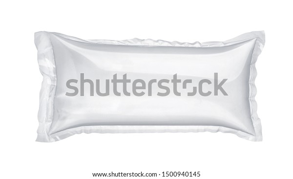 Inflatable Air Buffer Plastic Bag Isolated Stock Photo 1500940145 ...