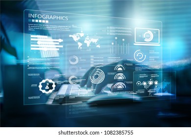 Infographics Data Presentation Stock Photo 1082385755 | Shutterstock