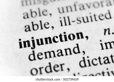 Injunction Stock Photo 502739659 | Shutterstock