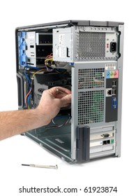 308 Open desktop computer tower Images, Stock Photos & Vectors ...