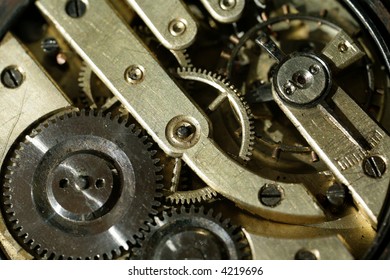Inner Workings Clock Stock Photo 4219696 | Shutterstock