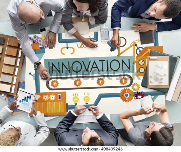 Innovation Ideas Imagine Processing System Concept库存照片408409246 ...