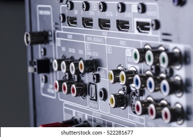 118 Optical digital audio out jack Stock Photos, Images & Photography ...