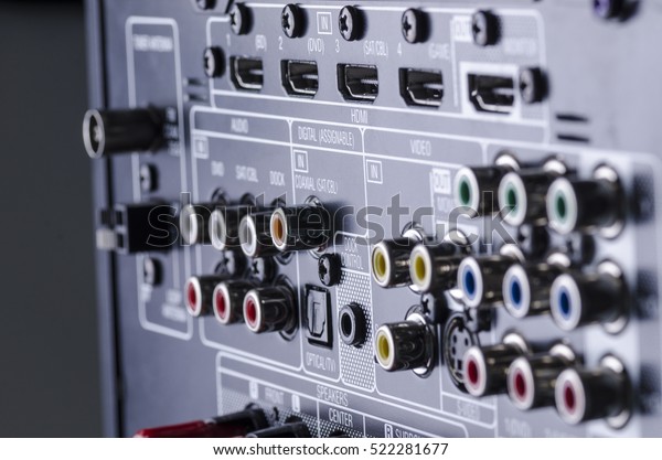 Input Connectors Stock Photo (Edit Now) 522281677