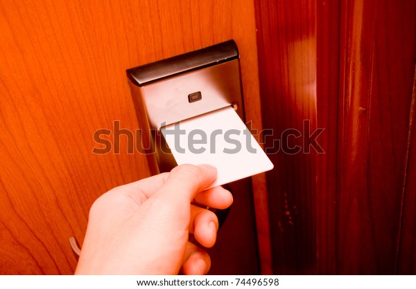 Insert Keycard Door Stock Photo 74496598 | Shutterstock